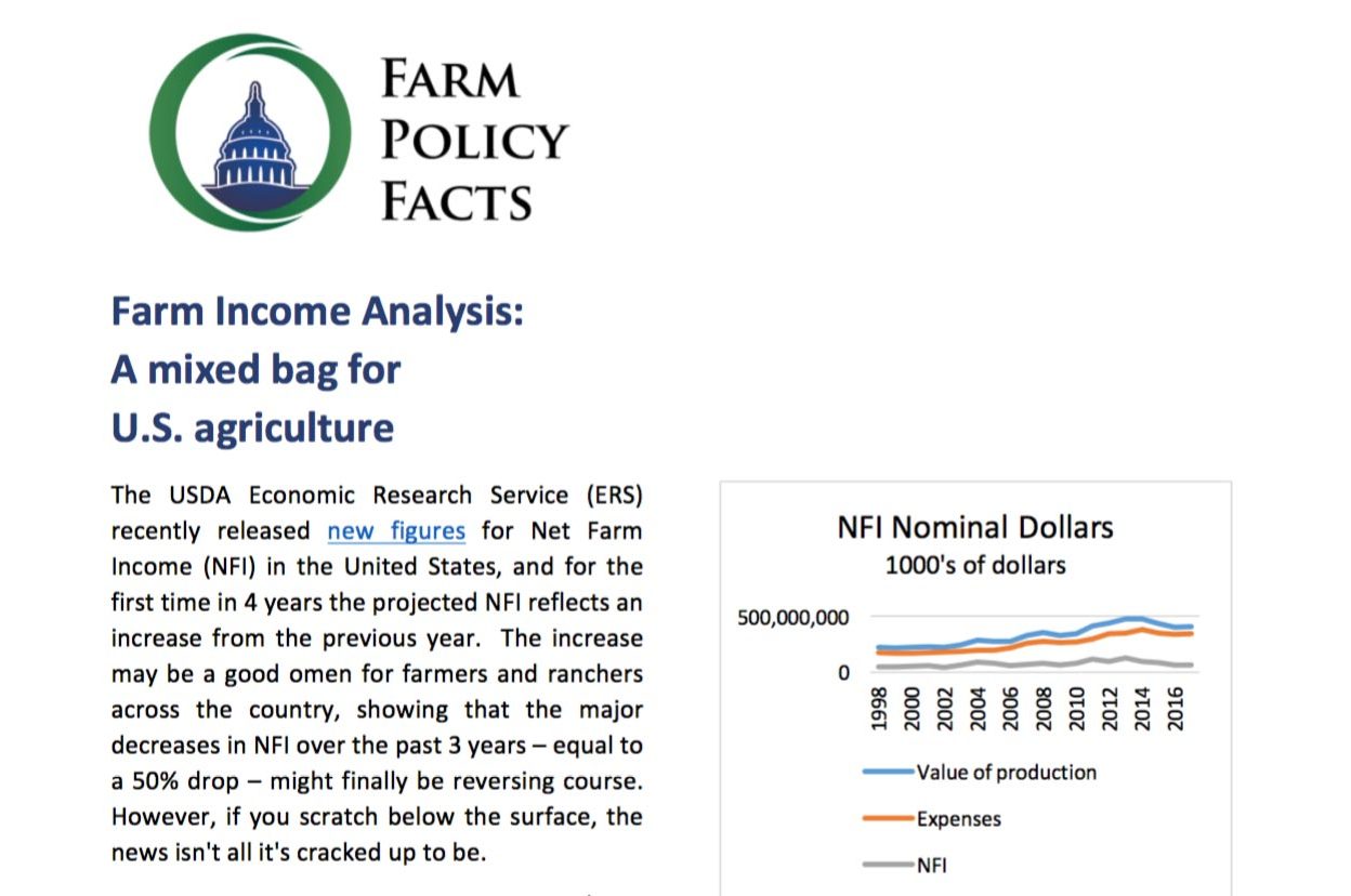 News Archives - Farm Policy Facts